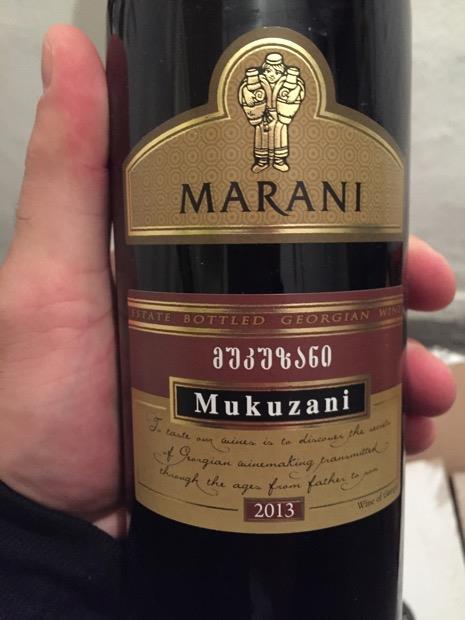 2012 Telavi Wine Cellar Marani Mukuzani, Georgia, Kakheti, Mukuzani ...