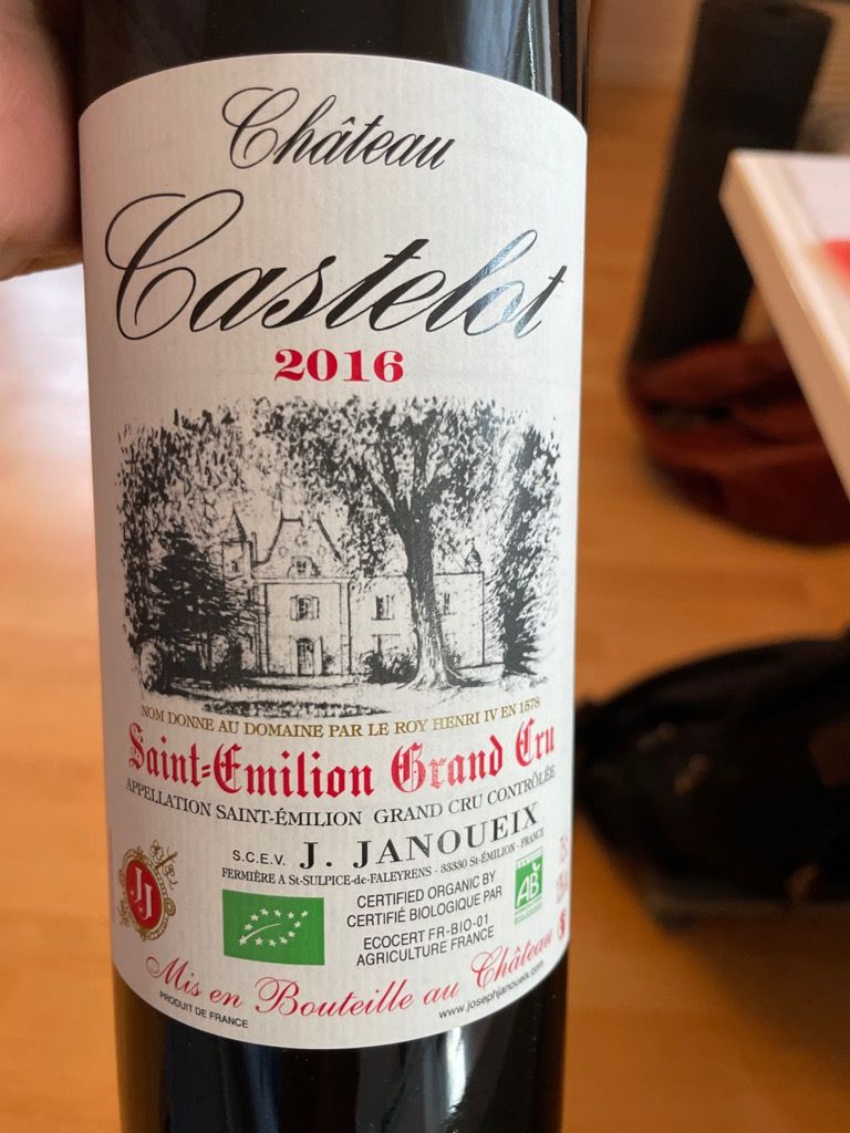 2020 Château le Castelot, France, Bordeaux, Libournais, St. Émilion ...