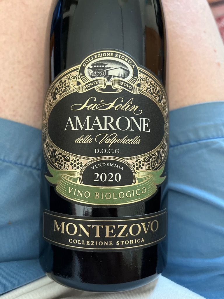 2020 Monte Zovo Amarone della Valpolicella Sa' Solin, Italy, Veneto ...