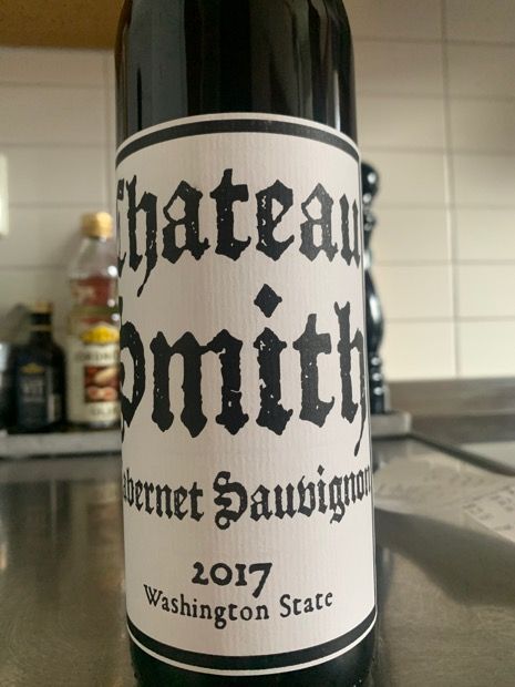 2017 Charles Smith Cabernet Sauvignon Chateau Smith, USA, Washington ...