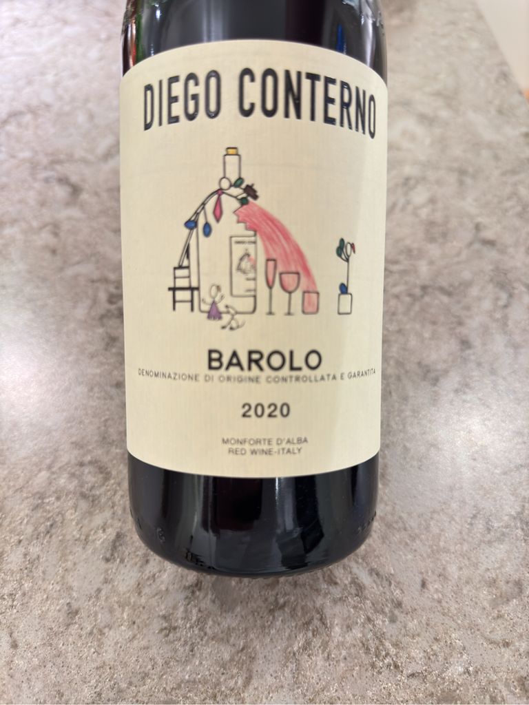 2021 Diego Conterno Barolo del Comune di Monforte d'Alba, Italy ...
