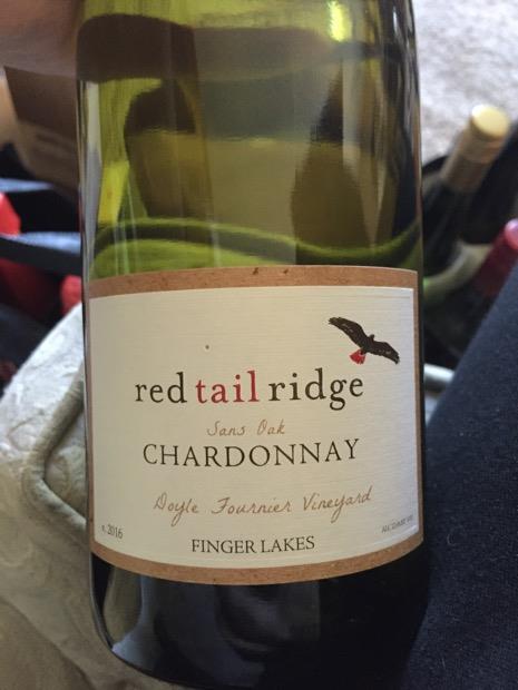 2016 Red Tail Ridge Winery Chardonnay Sans Oak Doyle Fournier, USA, New ...