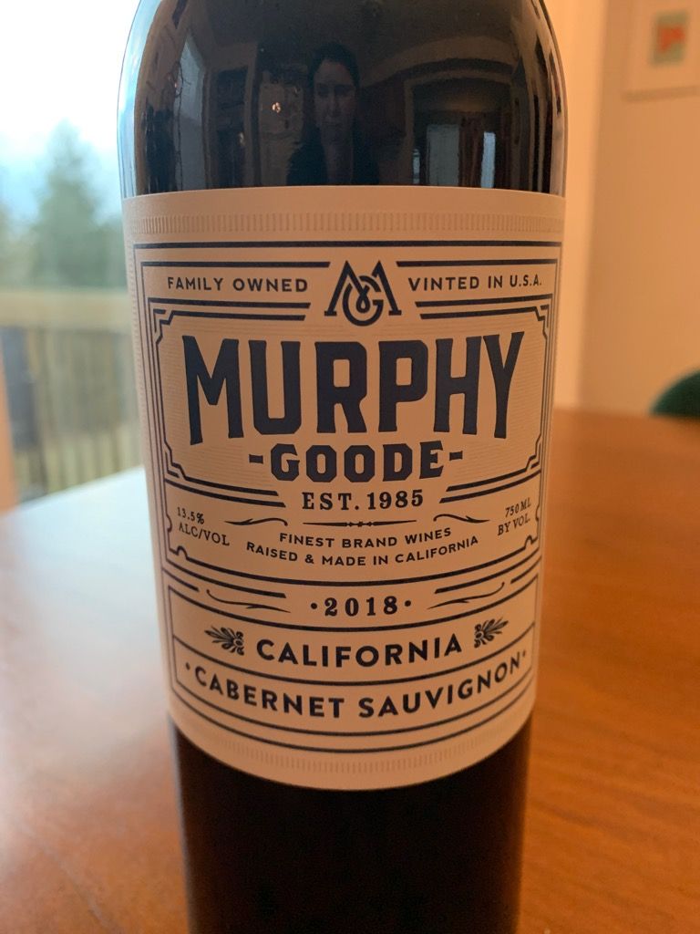 2018 Murphy-Goode Cabernet Sauvignon California, USA, California ...