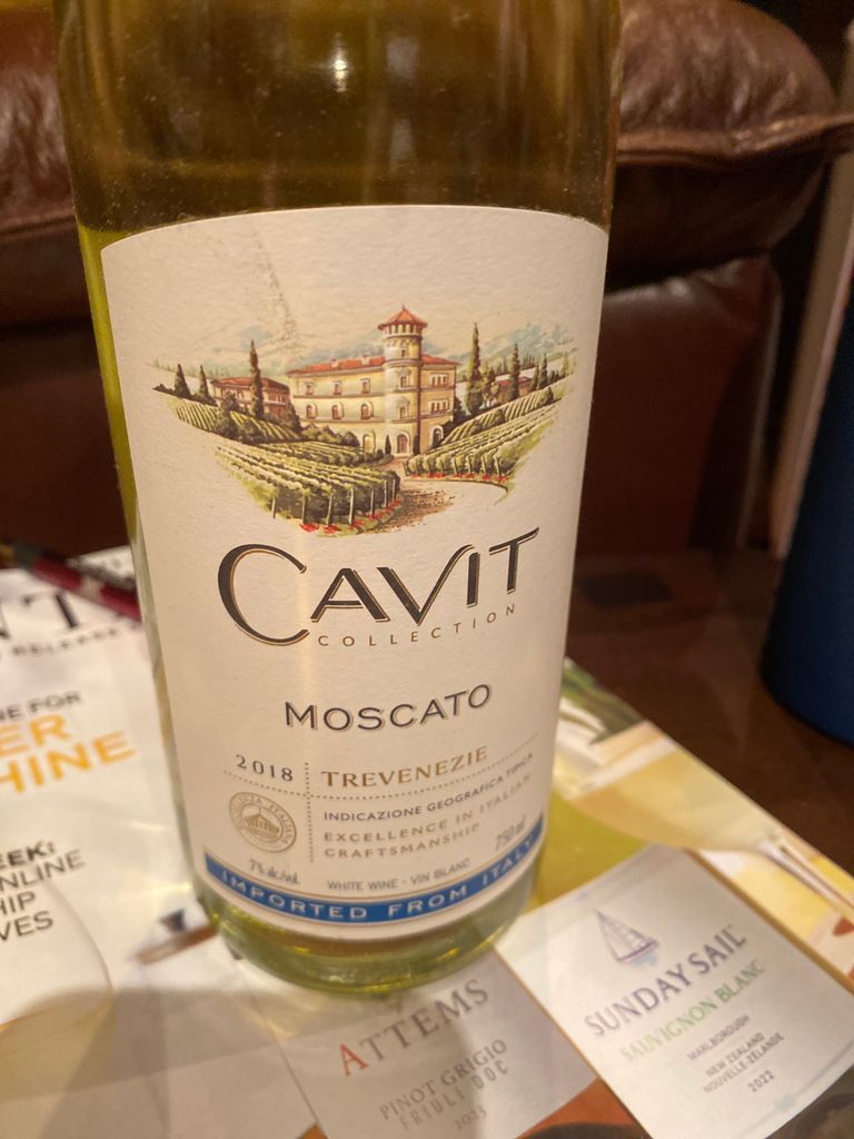 2018 Cavit Collection Moscato Trevenezie, Italy, Trevenezie - CellarTracker