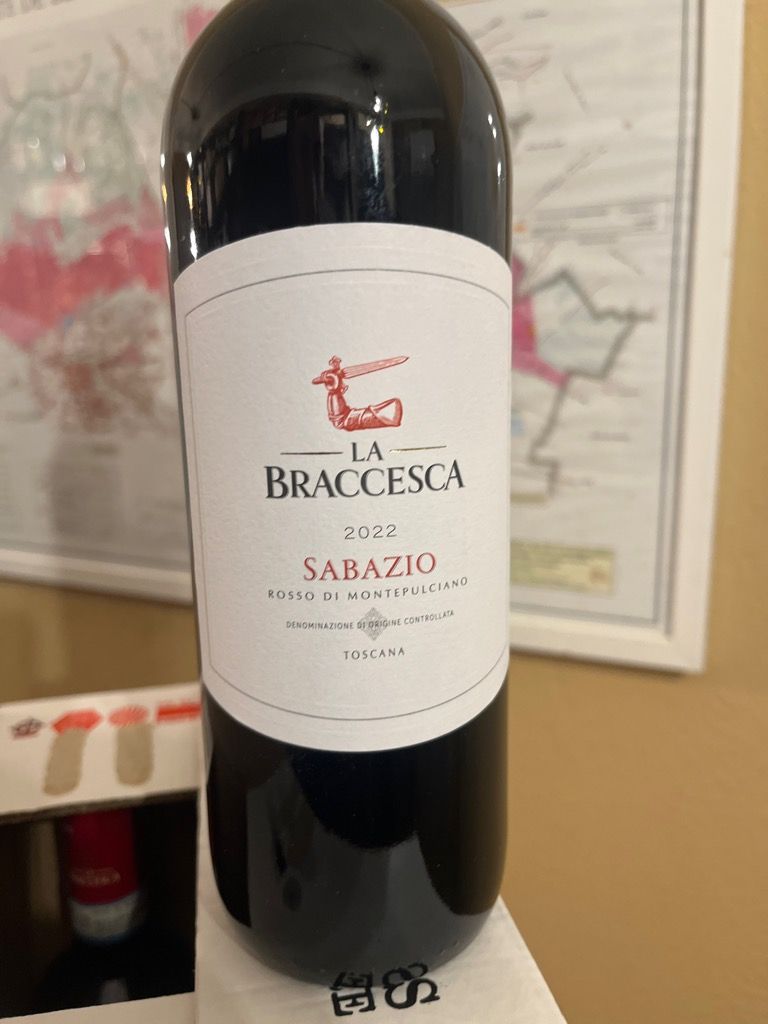 2022 La Braccesca (Antinori) Rosso di Montepulciano Sabazio, Italy ...