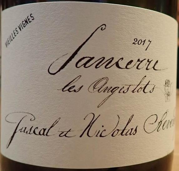 2013 Pascal & Nicolas Reverdy Sancerre Vieilles Vignes les Angeslots ...