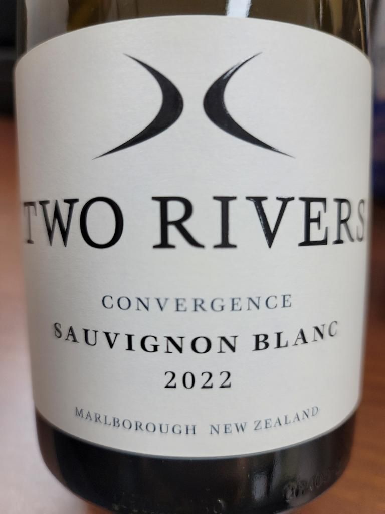 2022 Two Rivers of Marlborough Sauvignon Blanc Convergence, New Zealand ...