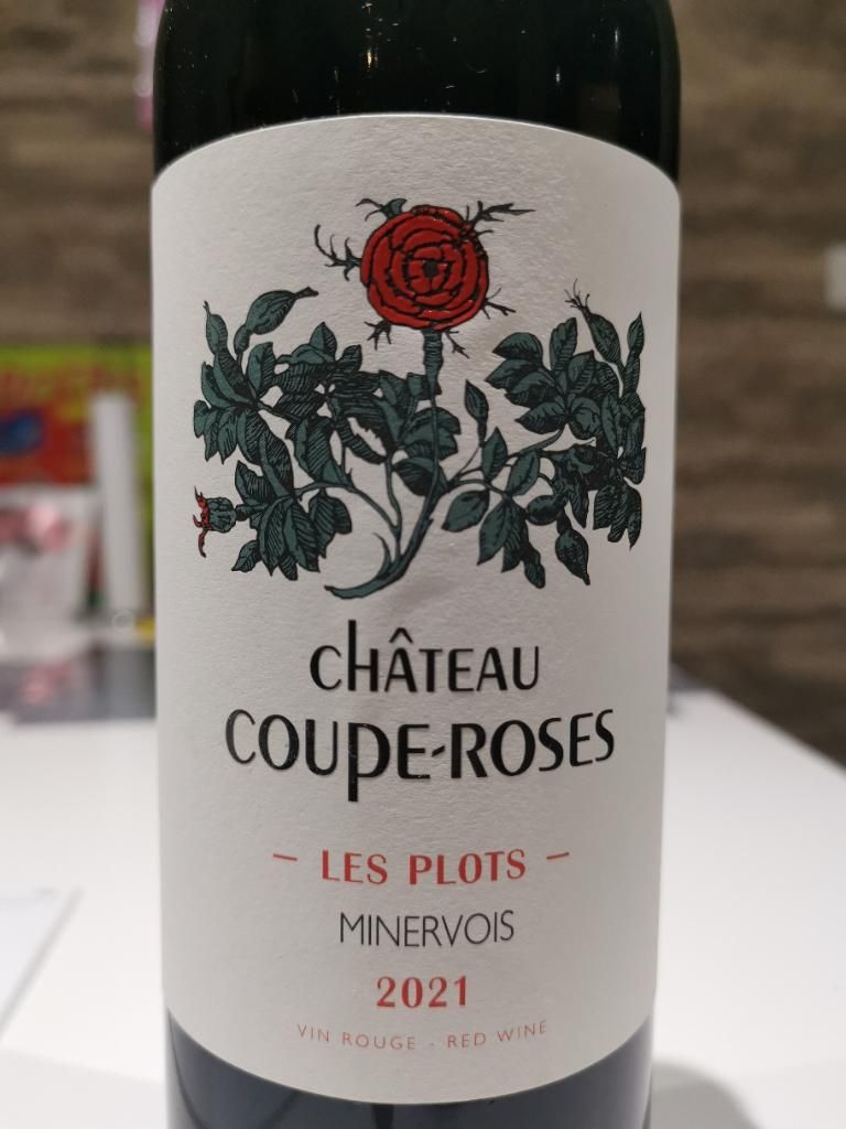 2021 Château Coupe Roses Minervois Les Plots, France, Languedoc ...