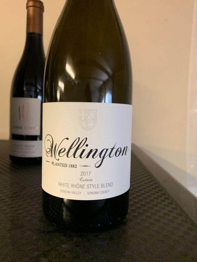 2017 Wellington White Rhone Style Blend, USA, California, Sonoma County ...