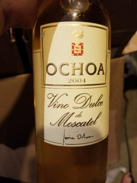 1997 Bodegas Ochoa Moscatel Navarra Vino Dulce, Spain, Navarra ...
