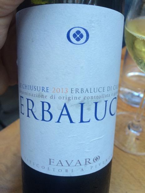 2013 Favaro Erbaluce di Caluso Le Chiusure, Italy, Piedmont, Northern ...