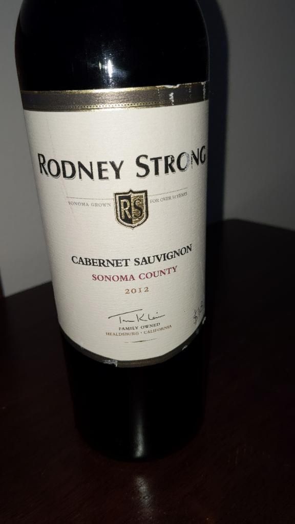 2012 Rodney Strong Cabernet Sauvignon Rodney Strong, USA, California ...
