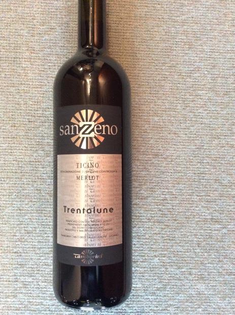 2009 Claudio Tamborini Merlot Trentalune SanZeno Riserva Tenuta ...