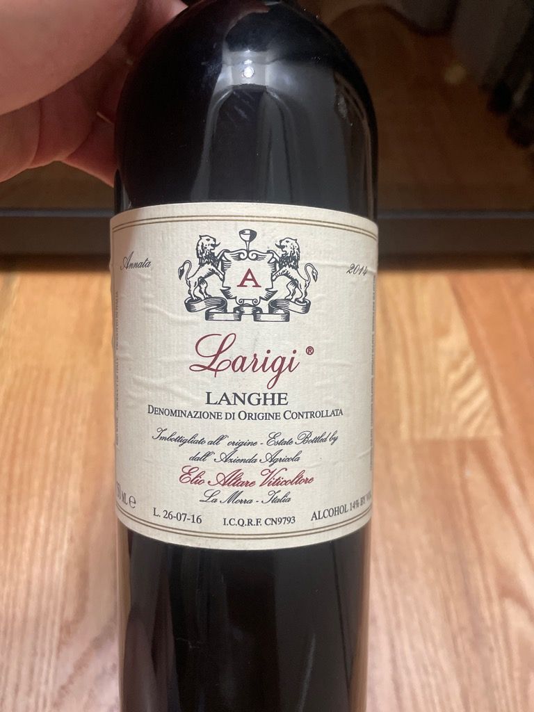 2014 Elio Altare Langhe Barbera Larigi, Italy, Piedmont, Langhe, Langhe ...