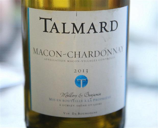 2013 Mallory and Benjamin Talmard Mâcon-Chardonnay, France, Burgundy ...