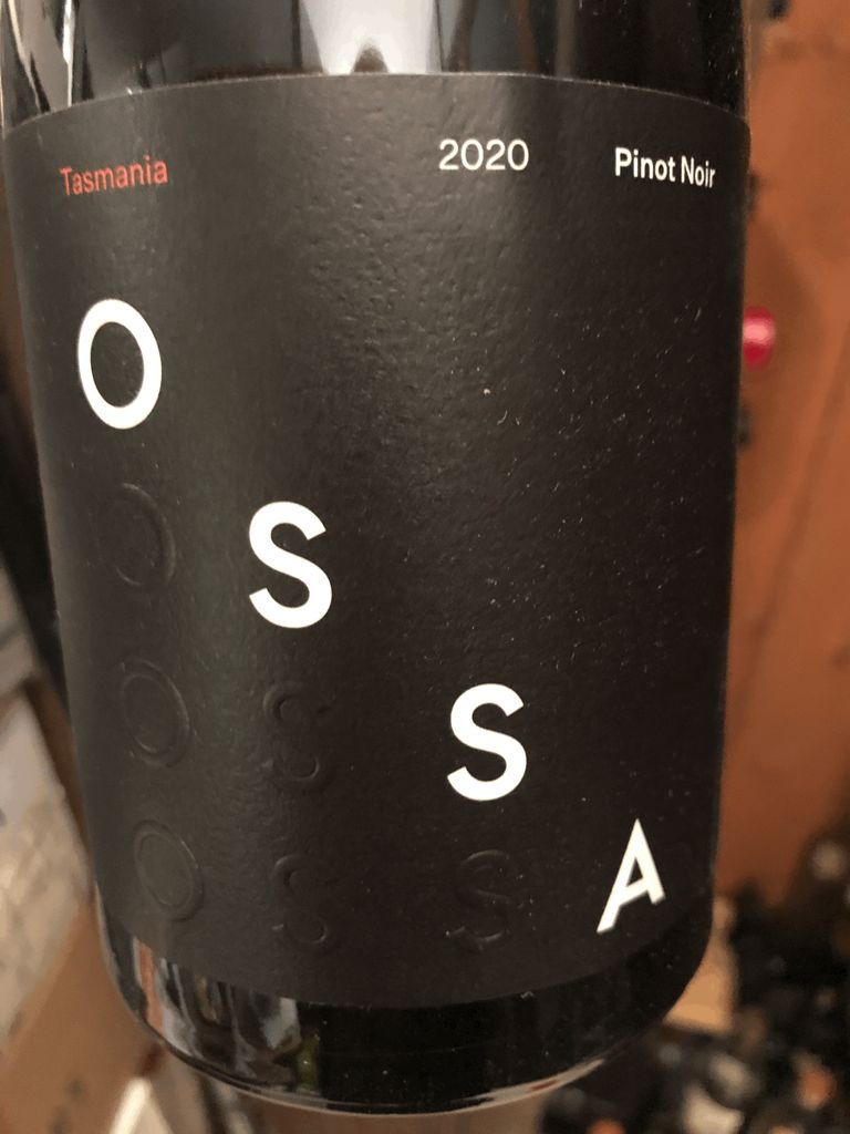 2020 Ossa Wine Pinot Noir Ossa, Australia, Tasmania - CellarTracker