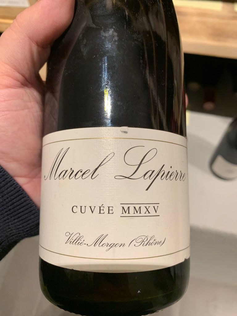 2015 Marcel Lapierre Morgon Cuvée Marcel Lapierre, France, Burgundy ...