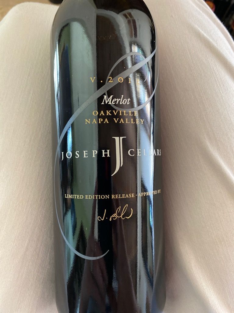 2012 Joseph Cellars Merlot, USA, California, Napa Valley - CellarTracker