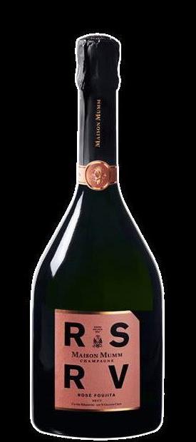 NV G. H. Mumm & Cie Champagne Maison Mumm RSRV Rosé Foujita, France ...