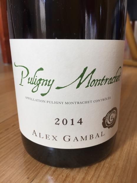 2014 Maison Alex Gambal Puligny-Montrachet, France, Burgundy, Côte de ...