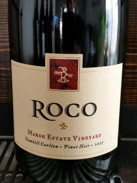 2015 Roco Pinot Noir Marsh Estate Vineyard, USA, Oregon, Willamette ...