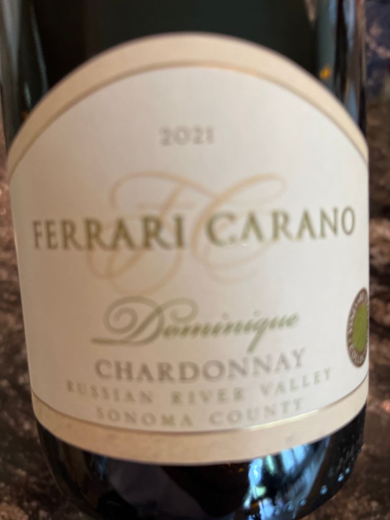 2021 Ferrari-Carano Chardonnay Dominique, USA, California, Sonoma ...
