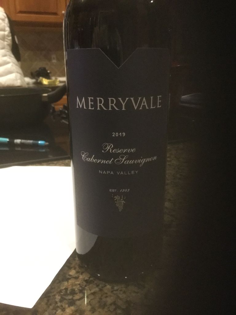 2019 Merryvale Cabernet Sauvignon Reserve, USA, California, Napa Valley ...