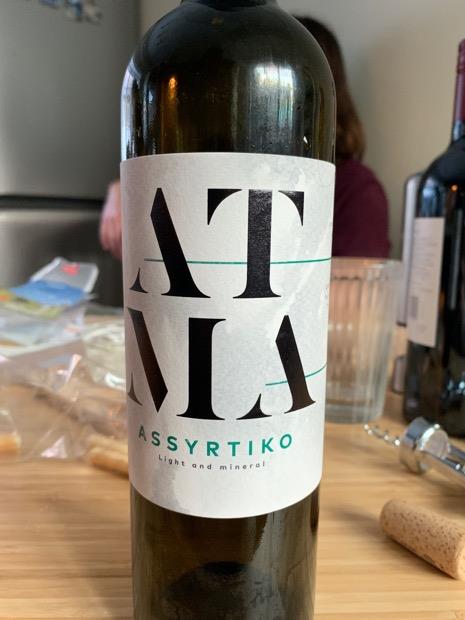 2017 Thymiopoulos Assyrtiko Atma, Greece, Macedonia, Naoussa ...