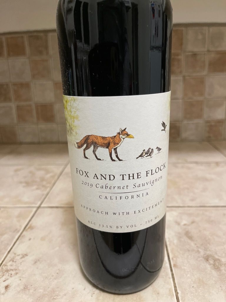 2019 Fox and the Flock Red Wine, USA, California, Napa Valley ...