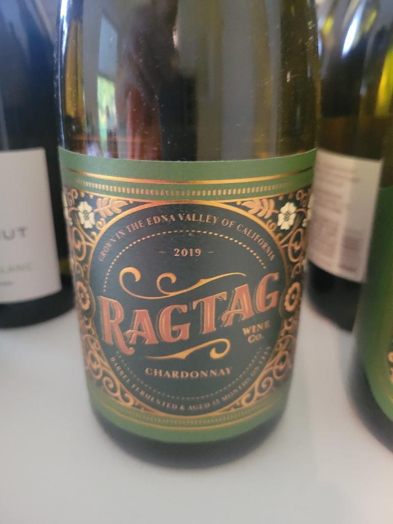 2019 Ragtag Wine Co. Chardonnay Morro View Vineyard, USA, California, Central Coast, Monterey ...