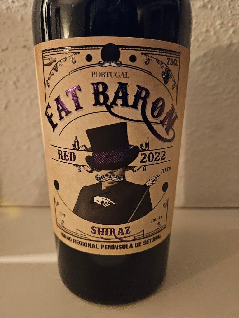 2022 Casa Ermelinda Freitas Shiraz Fat Baron, Portugal, Península de ...