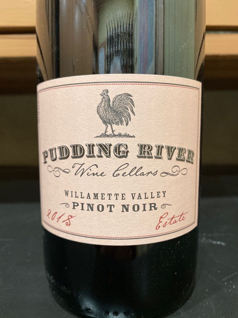 2018 Pudding River Wine Cellars Pinot Noir Estate, USA, Oregon ...