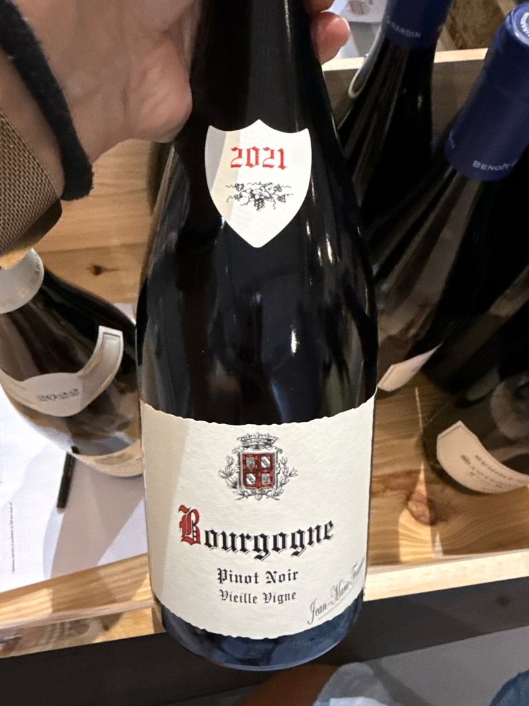 2012 Vigne Comte de Chapelle (Jean-Marie Fourrier) Bourgogne Vieille ...