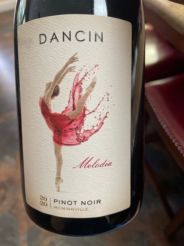 2020 Dancin Vineyards Pinot Noir Melodia (Melody), USA, Oregon ...
