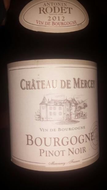 2008 Antonin Rodet Bourgogne Château de Mercey, France, Burgundy ...