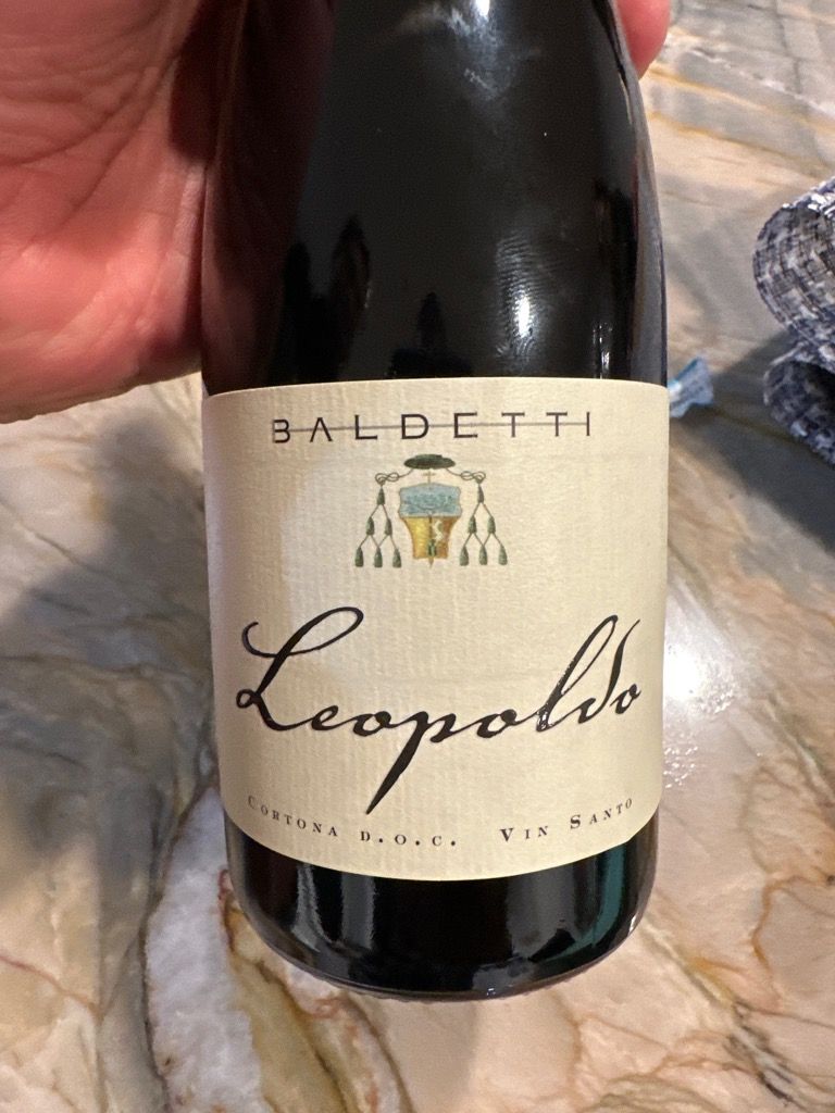 2016 Baldetti Cortona Vin Santo Leopoldo, Italy, Tuscany, Cortona ...