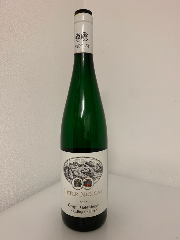 2003 Peter Nicolay Ürziger Goldwingert Riesling Spätlese, Germany ...