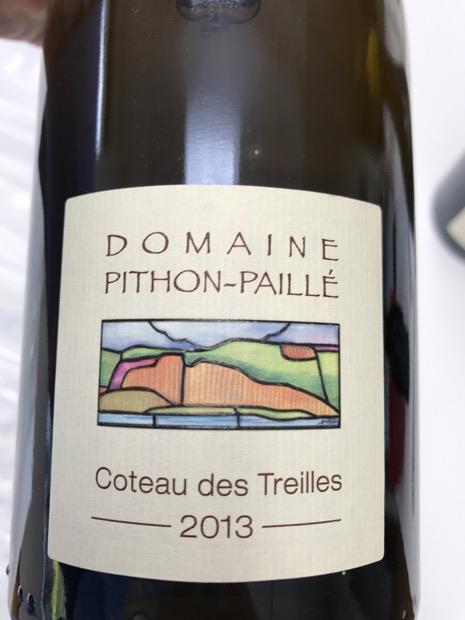 2017 Pithon-Paillé Anjou Coteau des Treilles, France, Loire Valley ...