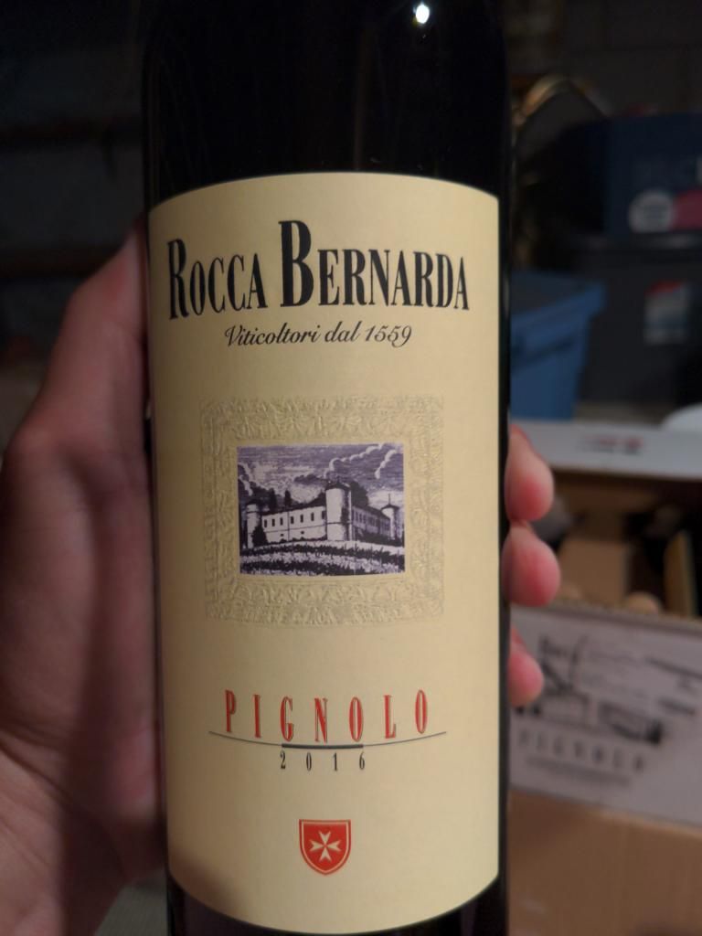 2015 Rocca Bernarda Friuli Colli Orientali Pignolo Fruilli Colli ...
