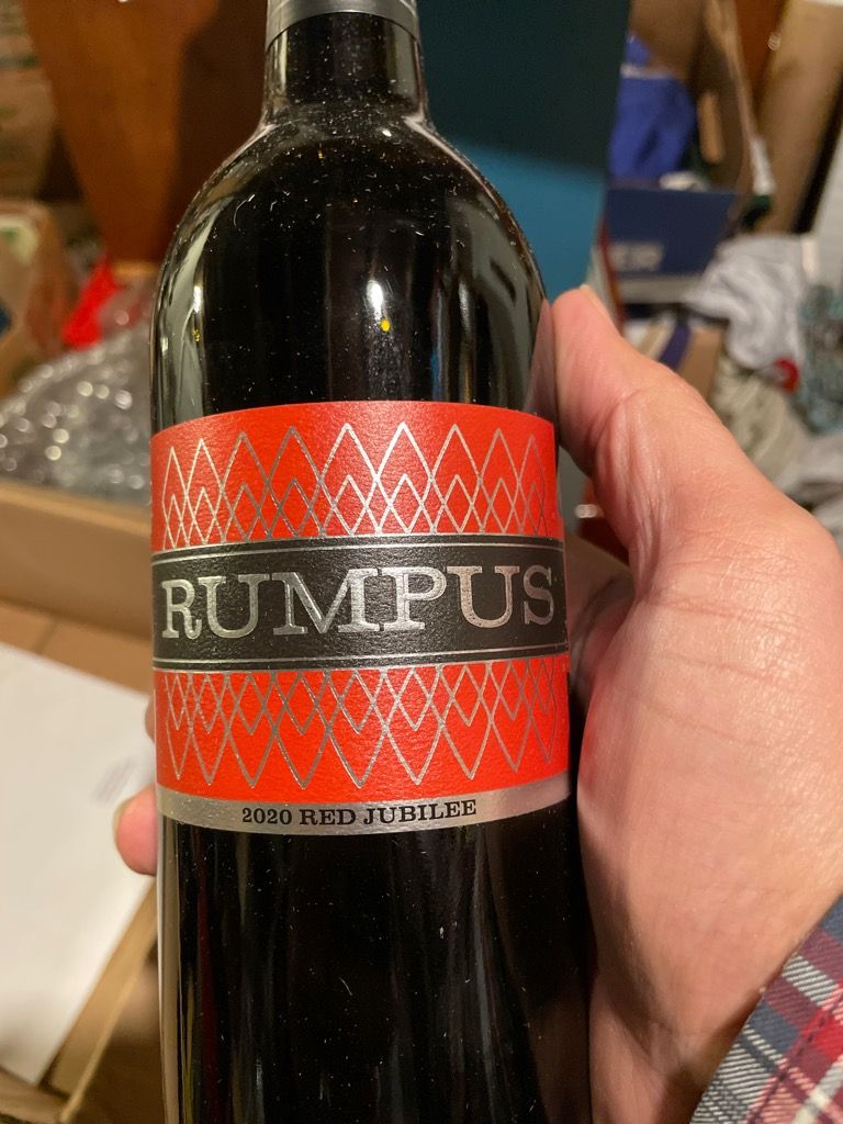 2020 Rumpus Red Jubilee, USA, California - CellarTracker