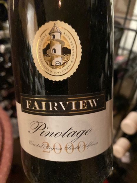 2000 Fairview Pinotage, South Africa, Coastal Region, Paarl - CellarTracker