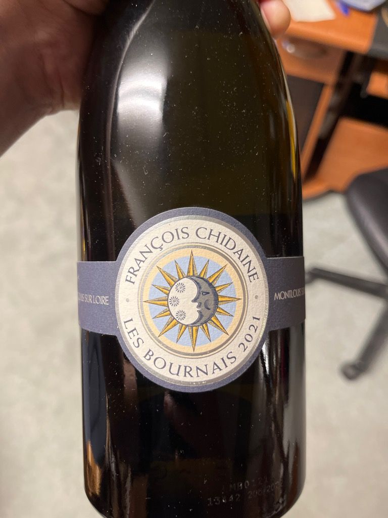 2021 François Chidaine Montlouis-sur-Loire Franc de Pied Les Bournais ...