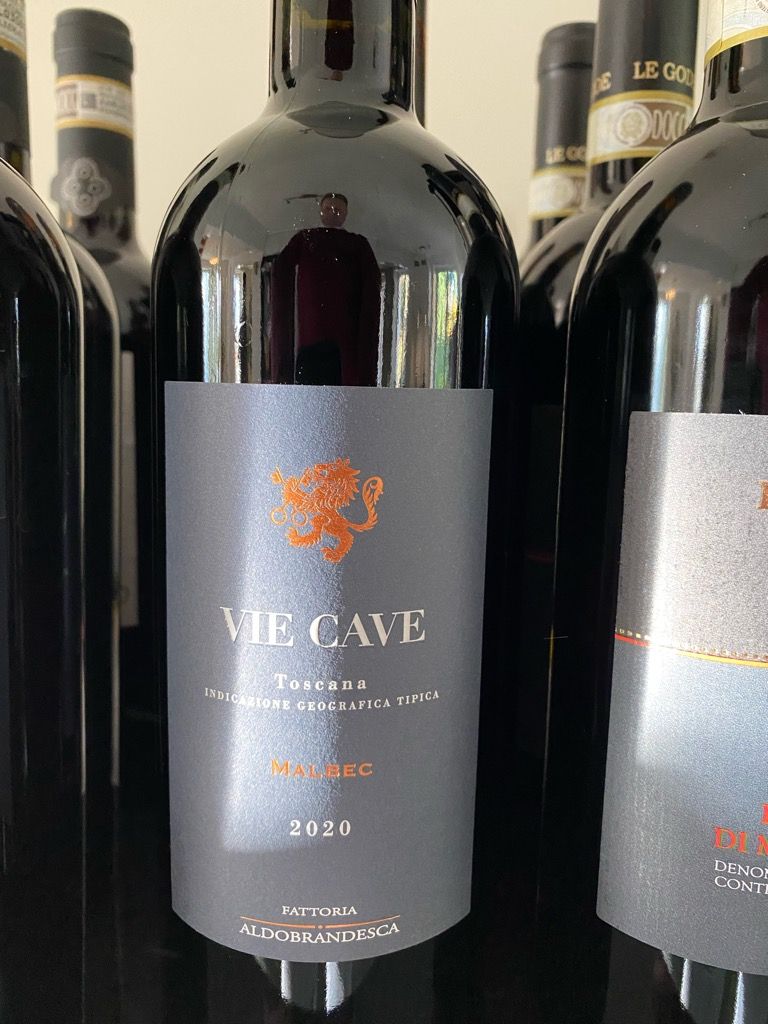 2020 Fattoria Aldobrandesca Malbec Vie Cave, Italy, Tuscany, Toscana ...