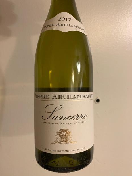 2017 Pierre Archambault Sancerre, France, Loire Valley, Upper Loire ...