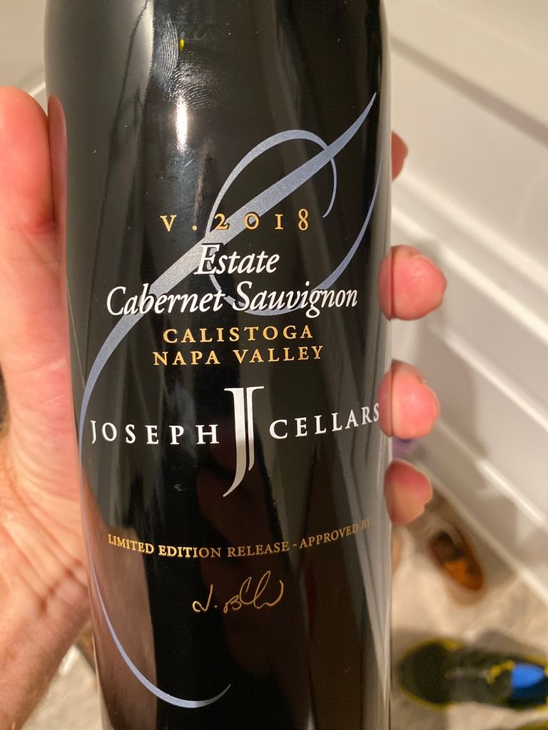 2018 Joseph Cellars Cabernet Sauvignon Estate, USA, California, Napa ...