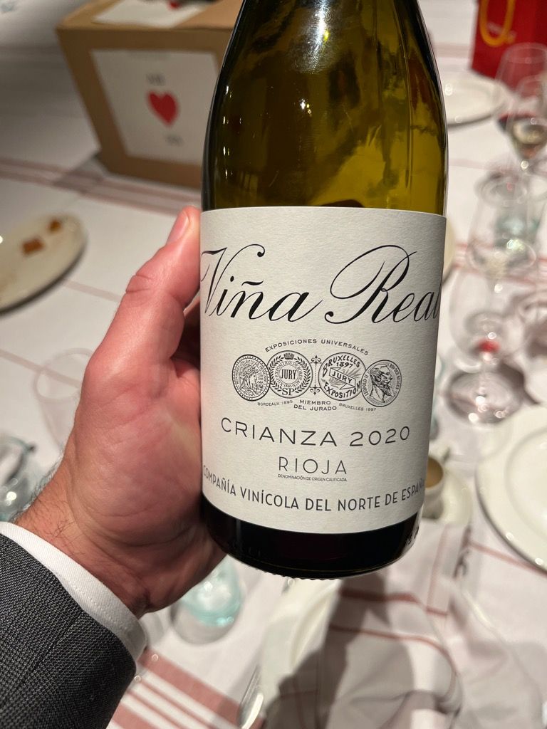 2020 C.V.N.E. (Compañía Vinícola del Norte de España) Rioja Viña Real Crianza, Spain, La Rioja ...