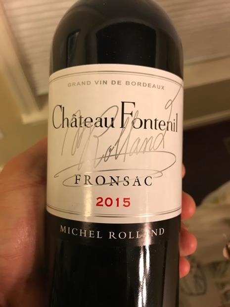 2015 Château Fontenil, France, Bordeaux, Libournais, Fronsac ...