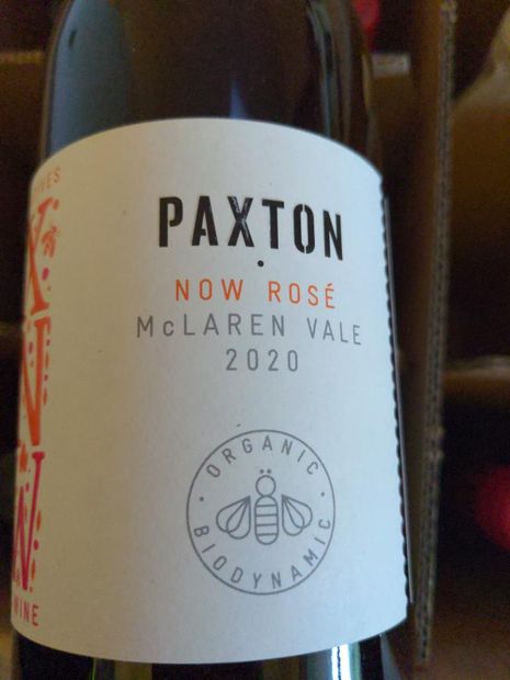 2020 Paxton Now Rosé, Australia, South Australia, Fleurieu, McLaren ...