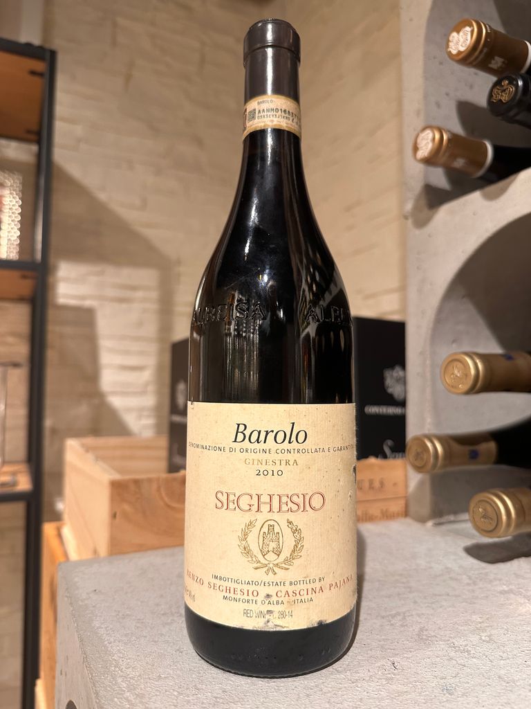 2010 Renzo Seghesio Barolo Ginestra, Italy, Piedmont, Langhe, Barolo ...
