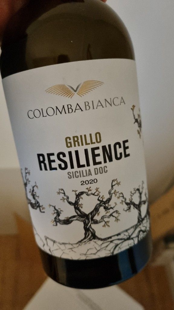 2020 Cantine Colomba Bianca Grillo Sicilia Resilience, Italy, Sicily ...